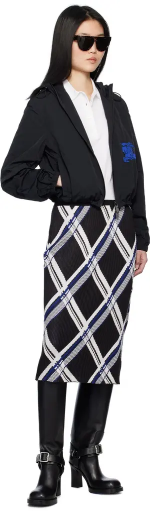 Burberry Cropped Hooded Jacket