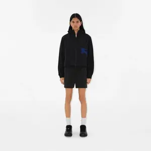 Burberry Cropped Hooded Jacket