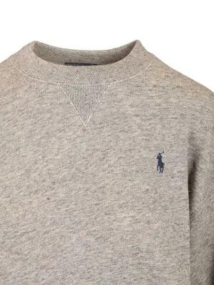 Polo Ralph Lauren Crewneck Sweatshirt With Embroidered Logo - No