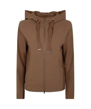 Herno Lightweight Hooded Zip-up Jacket