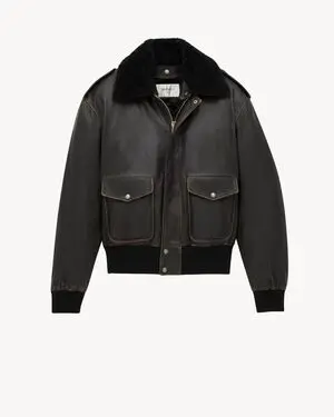 Saint Laurent Zip-up Bomber Jacket