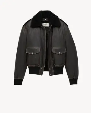 Saint Laurent Zip-up Bomber Jacket
