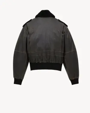 Saint Laurent Zip-up Bomber Jacket