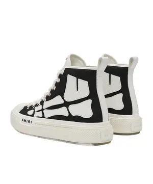 Amiri Skel Court Hi Sneakers - Black