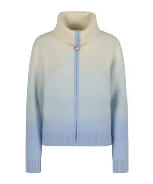 Casablanca Gradient Zip-up Cardigan