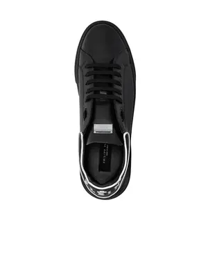 Philipp Plein Leather Runner Big Bang Sneakers