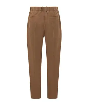 Studio Nicholson Drawstring Waist Tapered Trousers