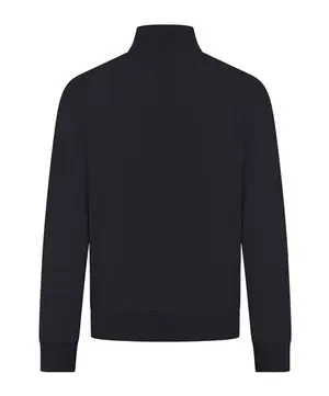 Maison Kitsuné Fox Head Patch Half-zip Sweatshirt