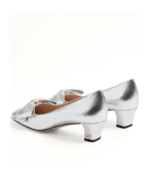 Valentino Garavani Bow Detail Square Toe Pumps