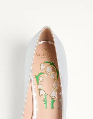 Valentino Garavani Bow Detail Square Toe Pumps