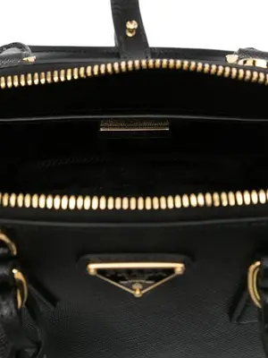 Prada Top Handle Bag - Black