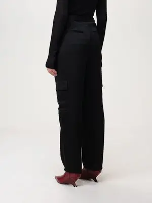 Simkhai Tapered-leg Satin Cargo Trousers