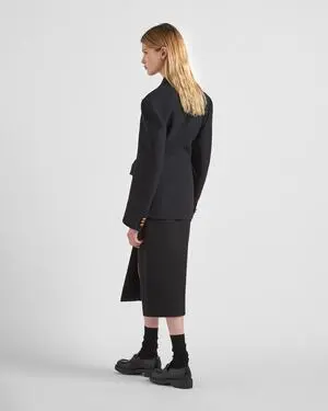 Prada Double Breasted Long Sleeved Blazer