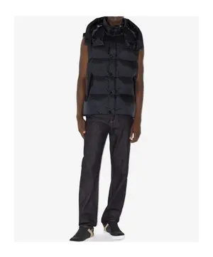 Burberry Padded Jacket With Removable Sleeves