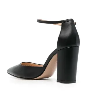 GIANVITO ROSSI Piper Anklet 100mm Leather Pumps
