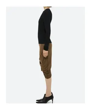 Helmut Lang Mesh Panelled Knitted Sport Top