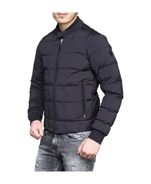 Emporio Armani Quilted Down Jacket - Black