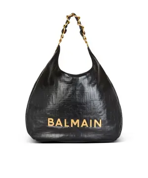 Balmain Textured Shoulder Bags