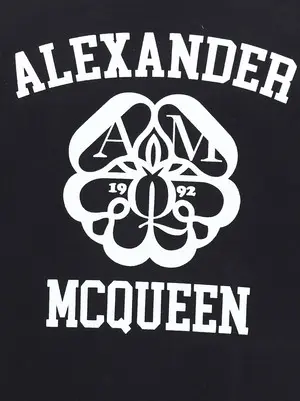 Alexander McQueen Logo Printed Crewneck T-shirt