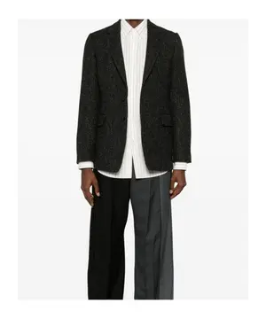 Dries Van Noten Long-sleeved Suit Coat