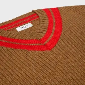 Celine V-neck Cashmere Sweater