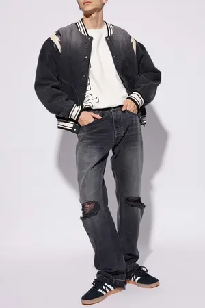Rhude Distressed Relaxed Fit Jeans