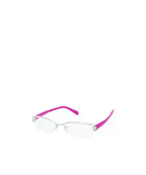 Prada Logo Flat Mirror Eyeglasses - White