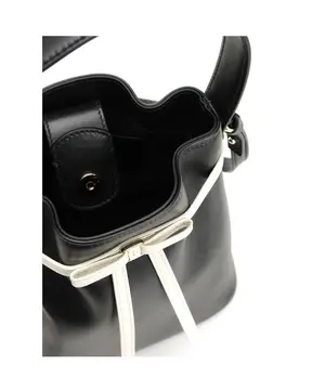FERRAGAMO Drawstring Bucket Bag With Bow Detail