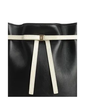 FERRAGAMO Drawstring Bucket Bag With Bow Detail