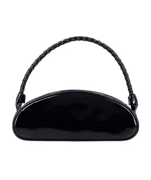 MSGM Debossed Logo Zip-up Tote Bag