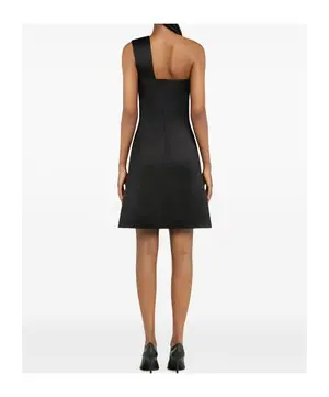COURREGES Asymmetrical Cut-out Mini Dress