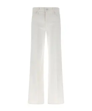 MOTHER The Kick It Jeans - White