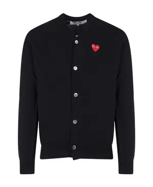 Play Comme Des Garcon Fine Knit Cardigans For Men