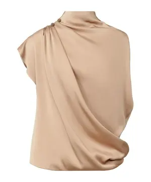 Fabiana Filippi High Neck Blouses