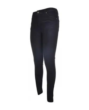 Emporio Armani Logo Detail Denim Jeans - Black