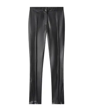 Pinko Tailored Trousers With Zippered Slit Hems