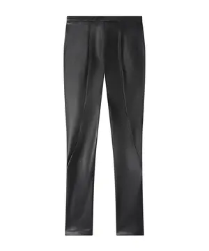 Pinko Tailored Trousers With Zippered Slit Hems