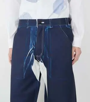 Comme Des Garçons Belt Loops Slacks