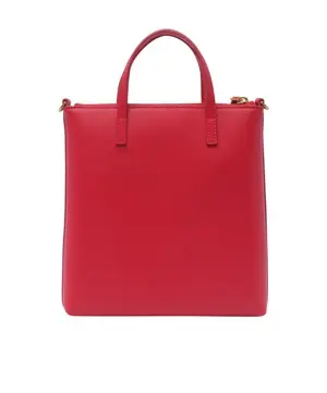 Pinko Zip-up Shoulder Bag With Curved Handle