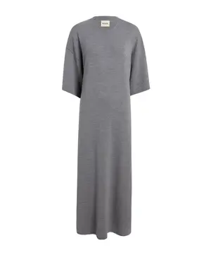 Khaite Bindi Maxi Dress - Sterling