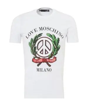 Moschino Logo Printed T-shirt