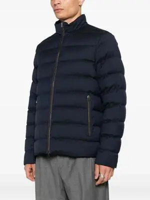Herno Quilted Down Jacket With Stand Collar