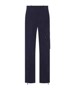 Dior Patch Cargo Pants - Navy
