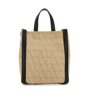 Valentino Garavani All-over Logo Patterned Tote Bag