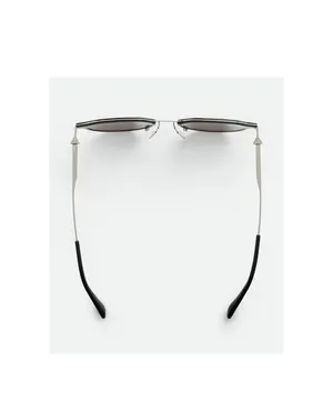 Bottega Veneta Oval Frame Sunglasses