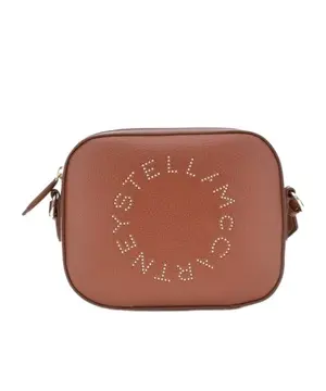 Stella McCartney Logo Camera Crossbody Bag - Brown