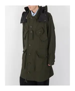 MAISON MARGIELA Long Sleeved Hooded Coat