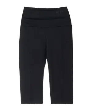 MSGM Logo-print High-waist Stretch Shorts - Black
