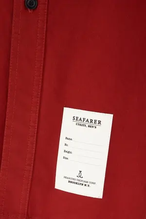 THE SEAFARER Cotton Shirt With Lapel And Chest Pocket