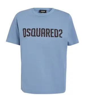 Dsquared2 Logo Printed Crewneck T-shirt